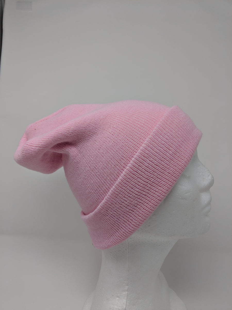 (NEW) "Bubble Gum" Pink FUGLY® Brand Label Beanie – Fugly L.A